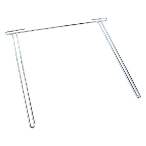 Universal Mud Flap Holders ANTI-SAIL, 24"21", Chrome by Alpharig