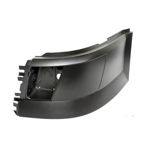 Volvo VNL Bumper End Fits LH Driver With Foglight Holes 2004 - 2017 by ...