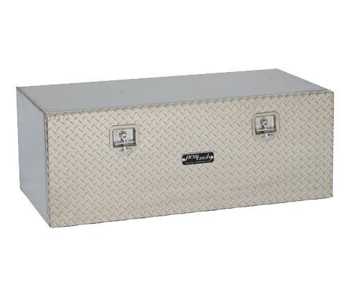 Standard Aluminum Box - Single Door - 24"H x 24"D x 60”L - by ProTech