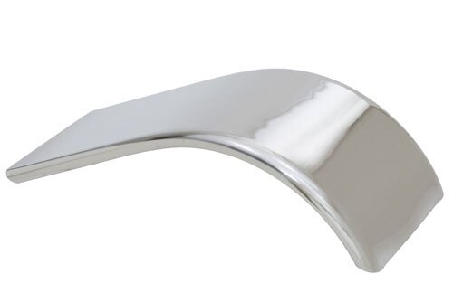 Half Tandem Single Radius Fender - 14 Gauge Mild Steel Fenders - by ProTech