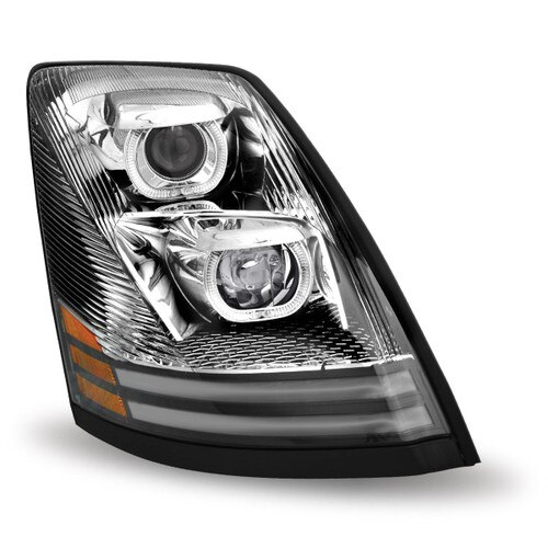 Volvo VNL LED Headlight Assembly RH Passenger Side 2004 & Newer by TRUX