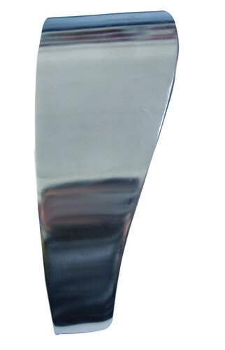 Chrome Plastic 8" Convex Mirror Visor