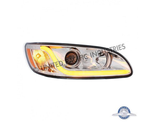 Peterbilt 382, 384, 386, 387 Projection Headlight with LED Dual ...